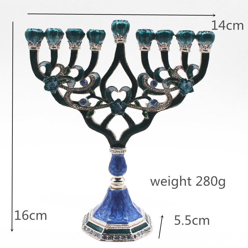 Religious Activities Menorah Home Decorations Candle Holder Israel ...