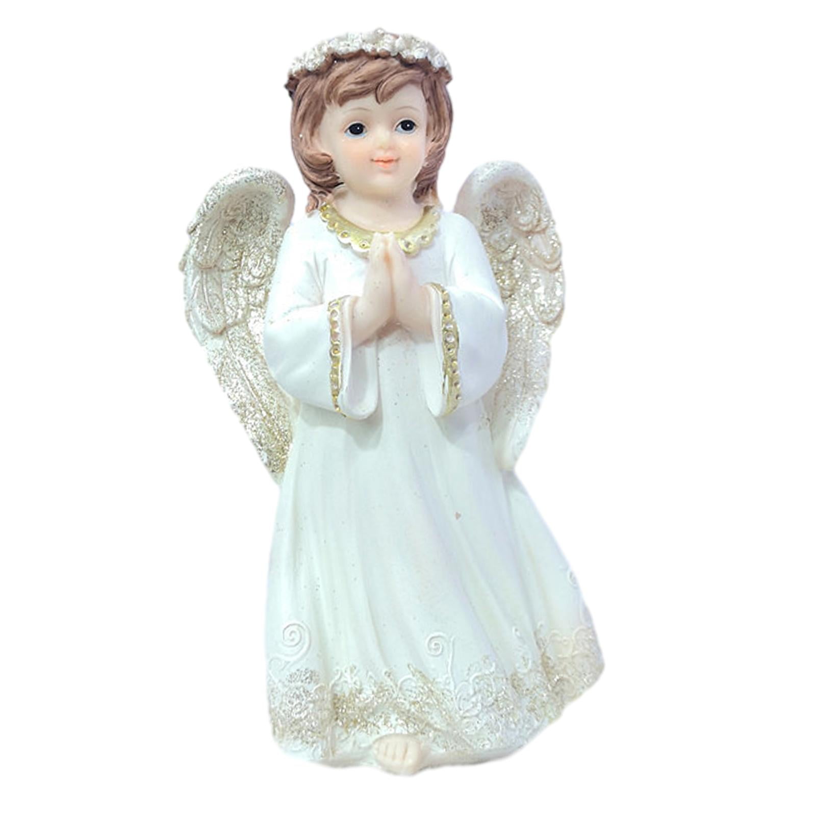 Religious Angel Sculpture Tabletop Display Collection for Tabletop Home ...