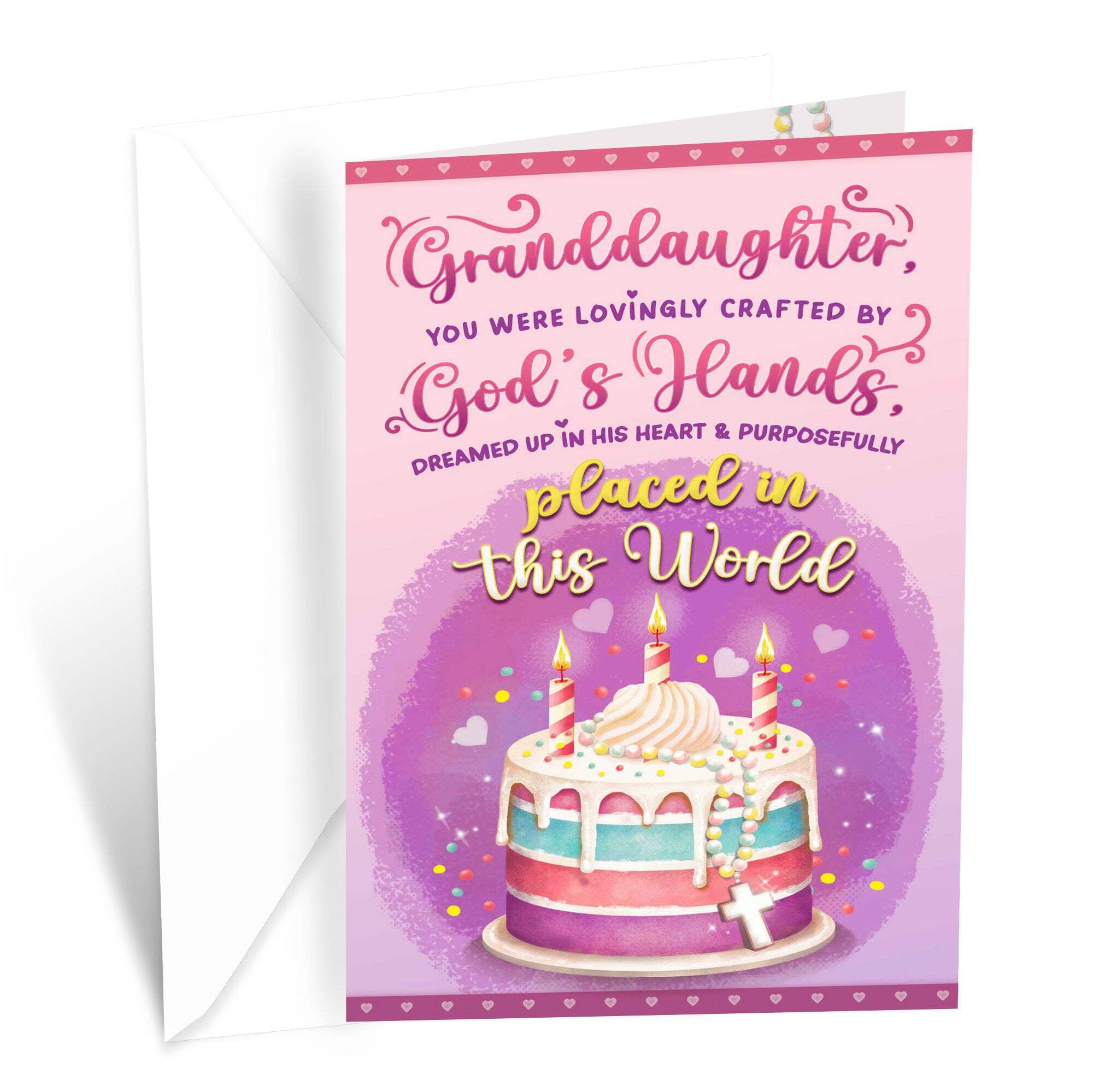 Religious Birthday Card For Granddaughter - Walmart.com