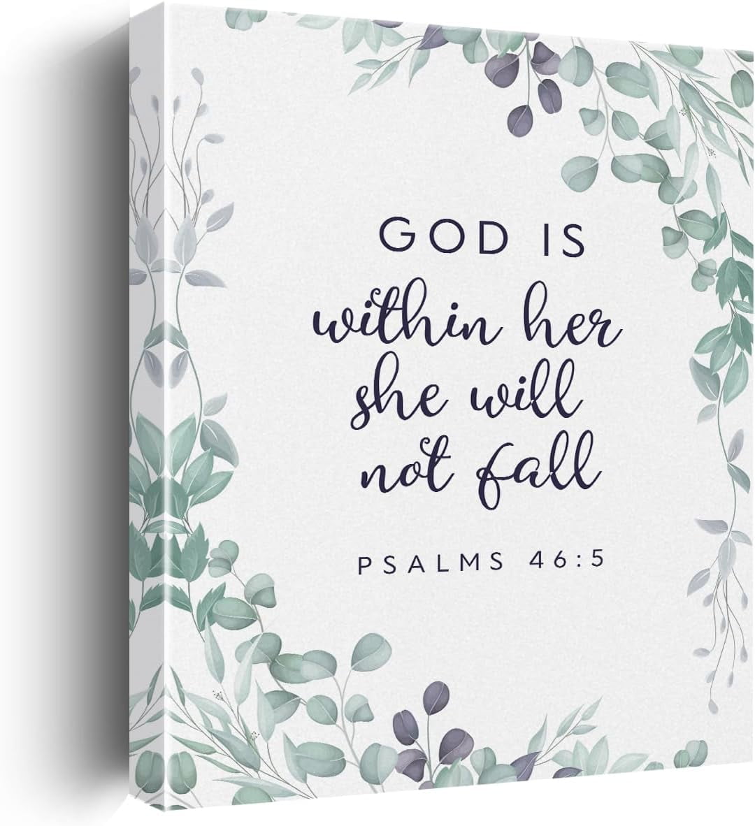 Religious Canvas Wall Art Motivation Farmhouse Decor Inspirational ...