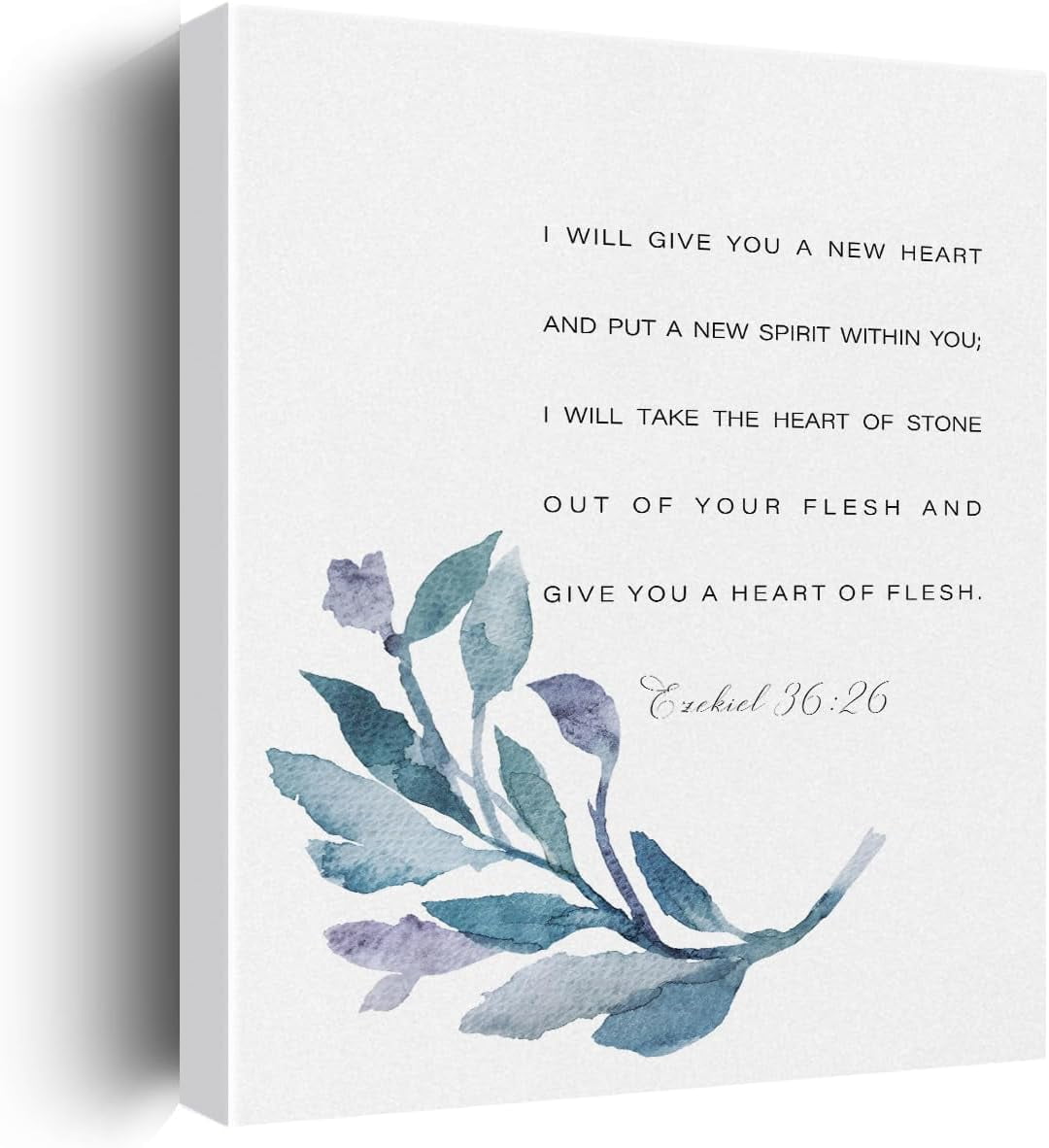 Religious Canvas Wall Art Motivation Farmhouse Decor Inspirational ...