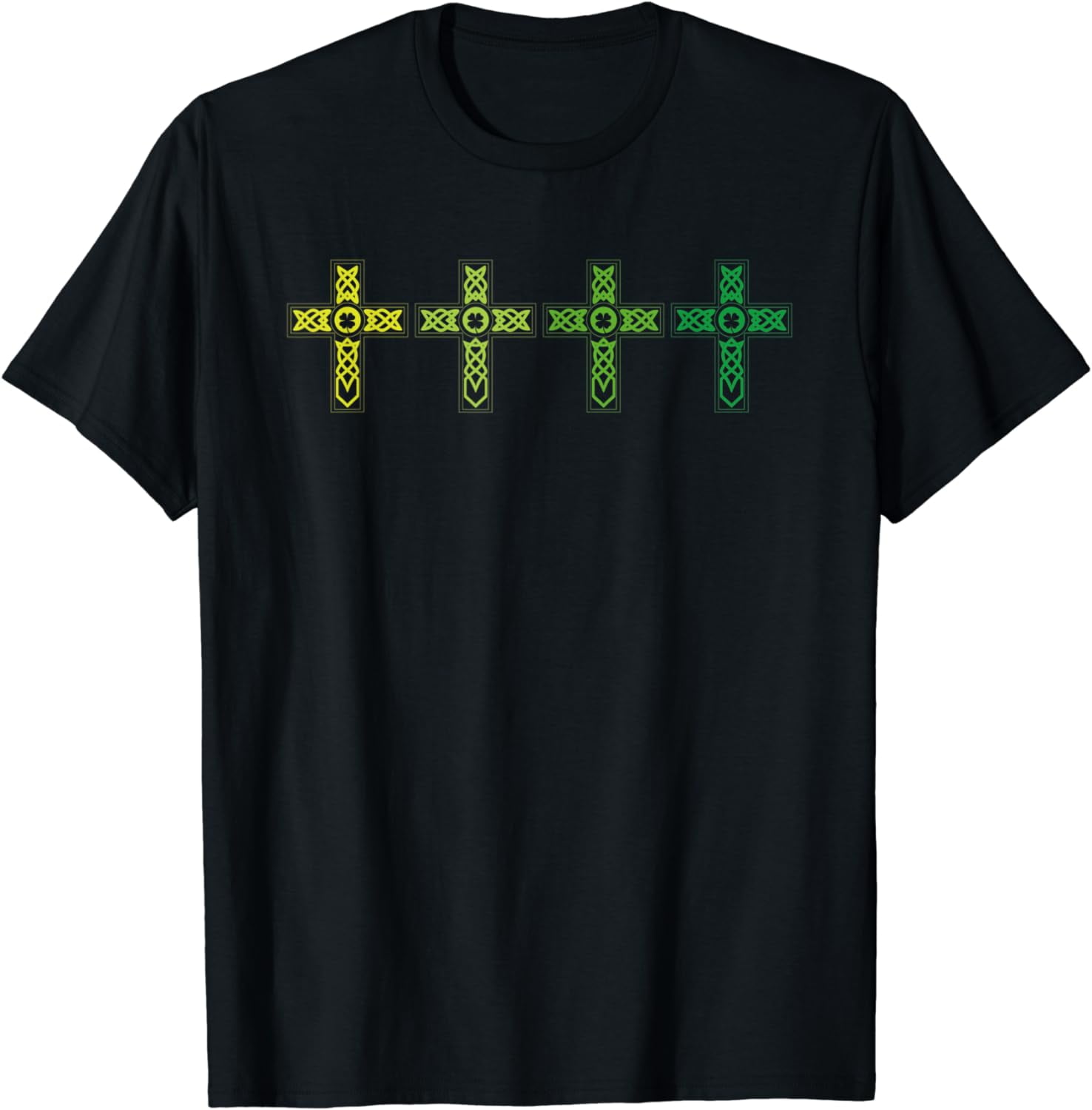 Religious Christian Cross St Patricks Day Jesus Christ T-Shirt ...