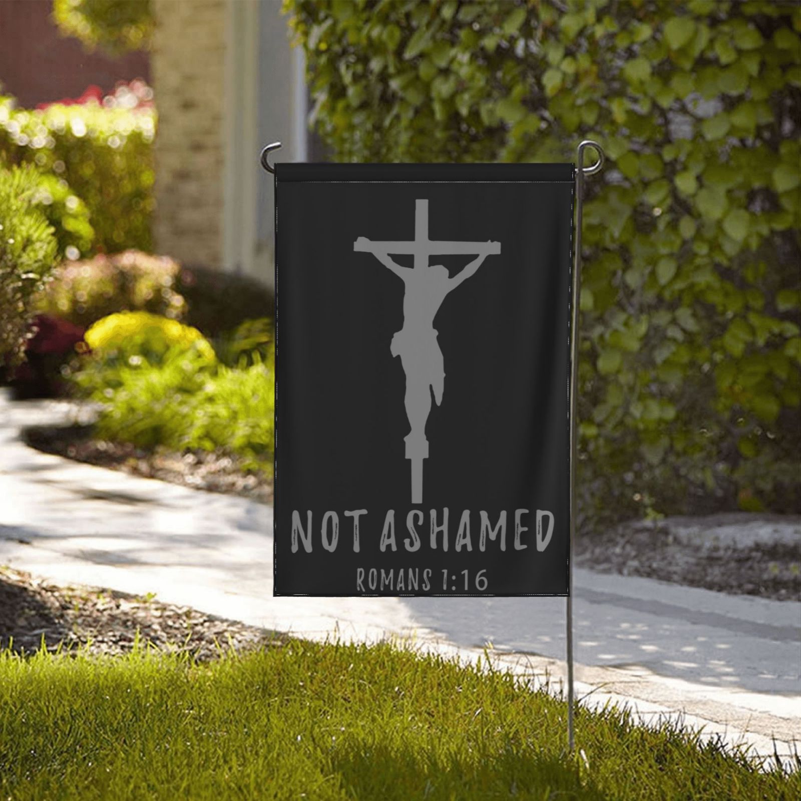 Religious Christian Faith Jesus Funny Garden Flag,Vertical Double Sized ...