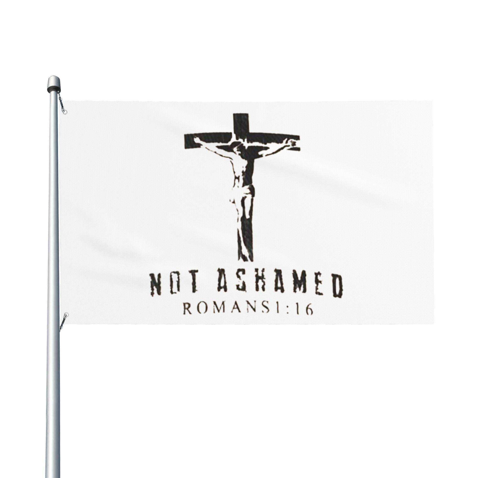 Religious Christian Faith Jesus Retro Flag Home Garden Flag Banner ...