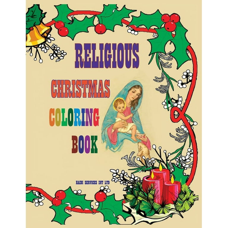 the story of christmas coloring book