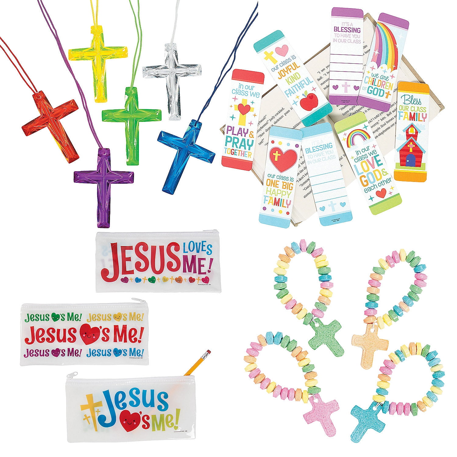Religious Classroom Handout Assortment Kit - 120 Pc - Walmart.com