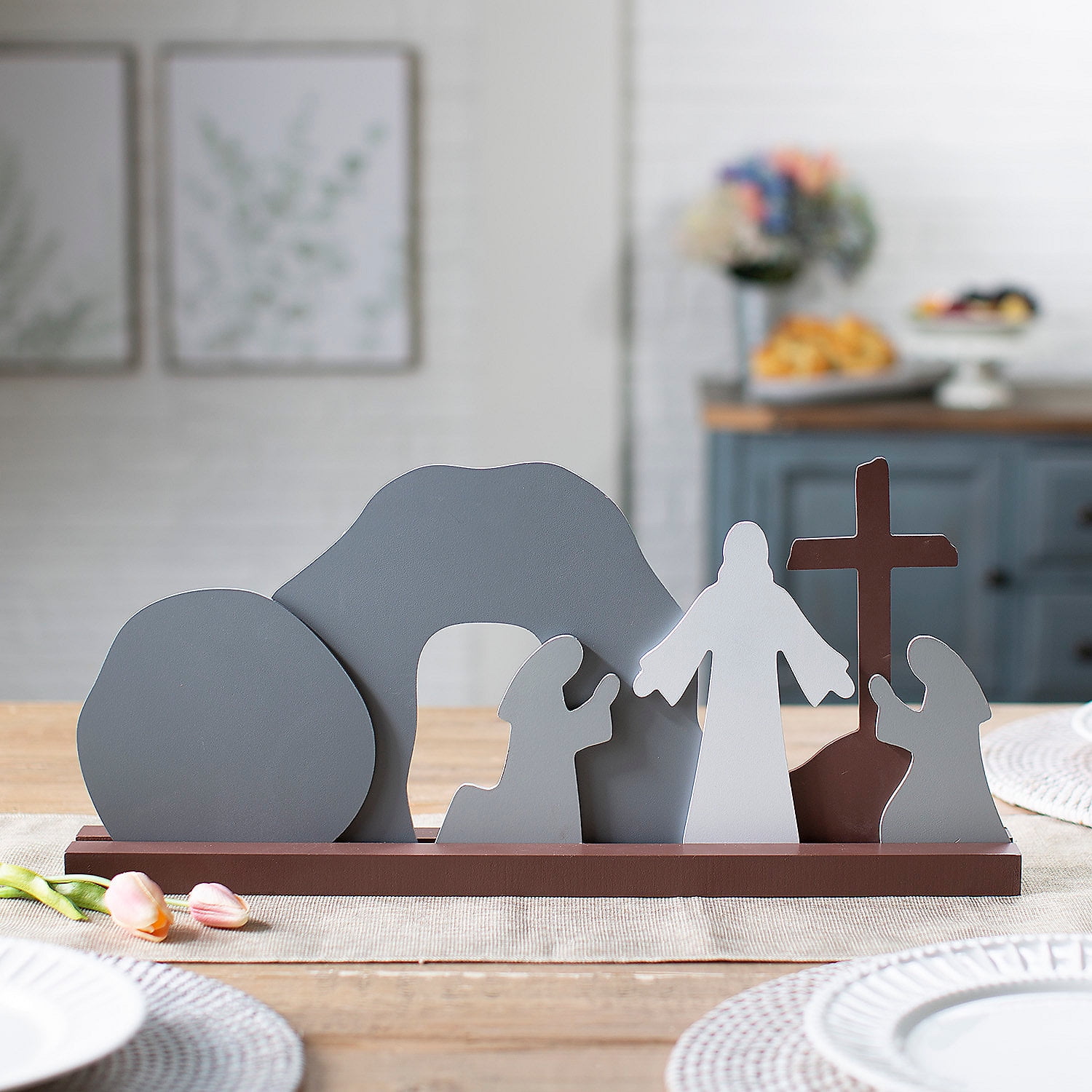 Religious Easter Resurrection Scene Tabletop Decoration - Walmart.com