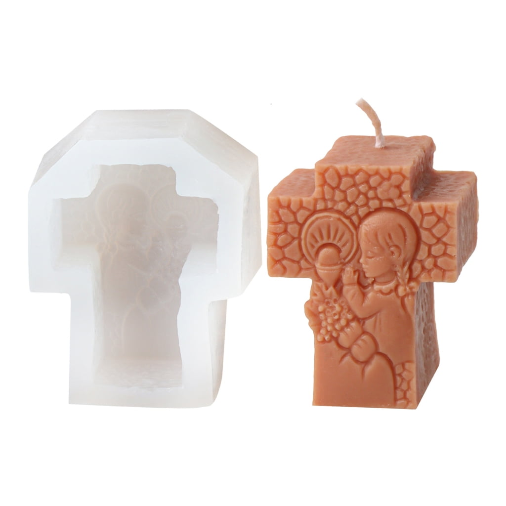 Religious Family Silicone Candle Molds Silicone Candle Molds for Epoxy ...