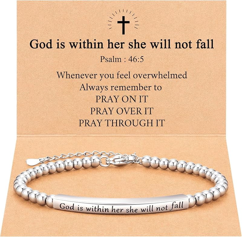 Religious Gift for Her God is Within Her She Will Not Fall Bible Verse ...