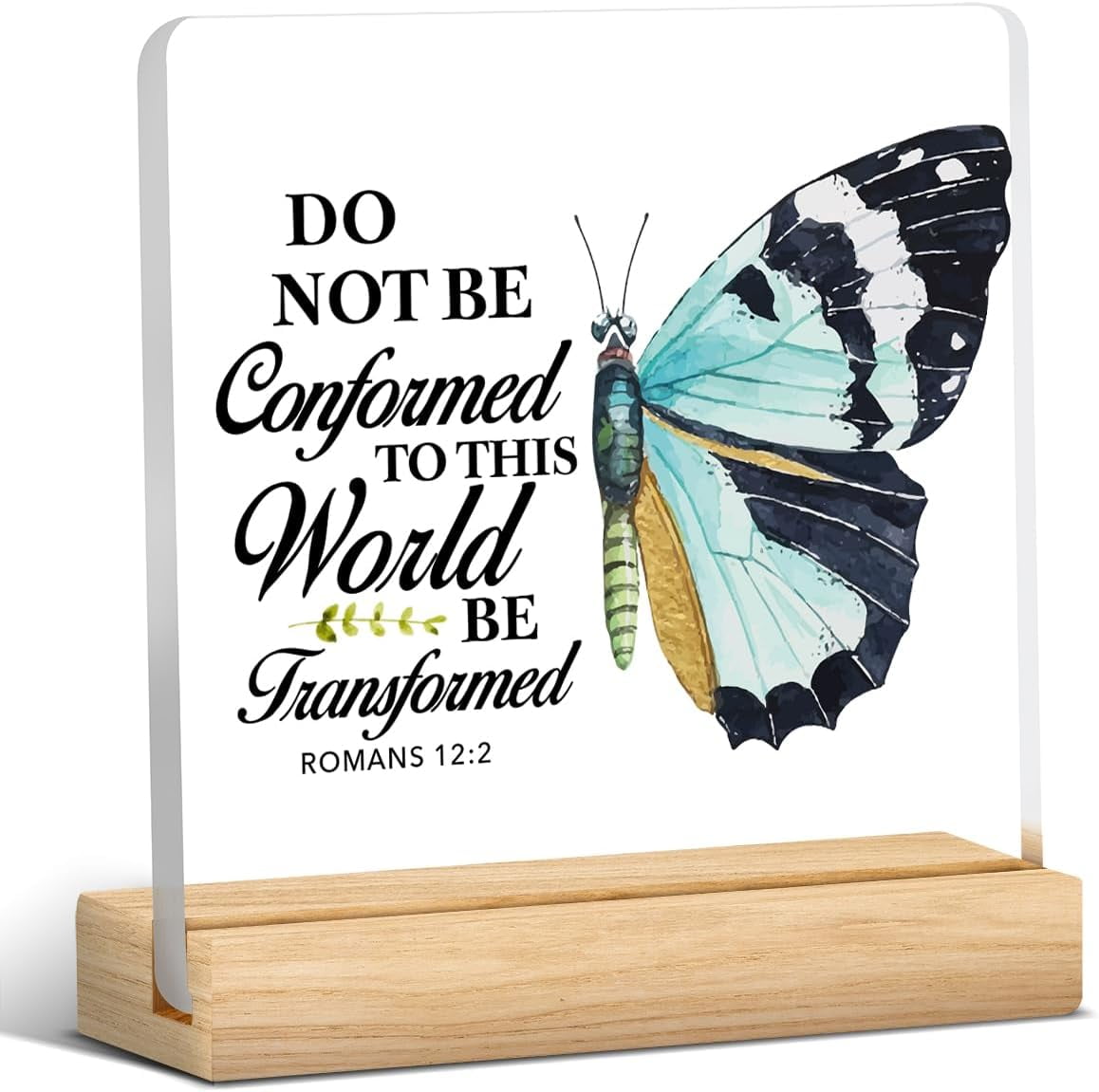 Religious Gifts Positive Christian Don't Be Conformed to This World ...