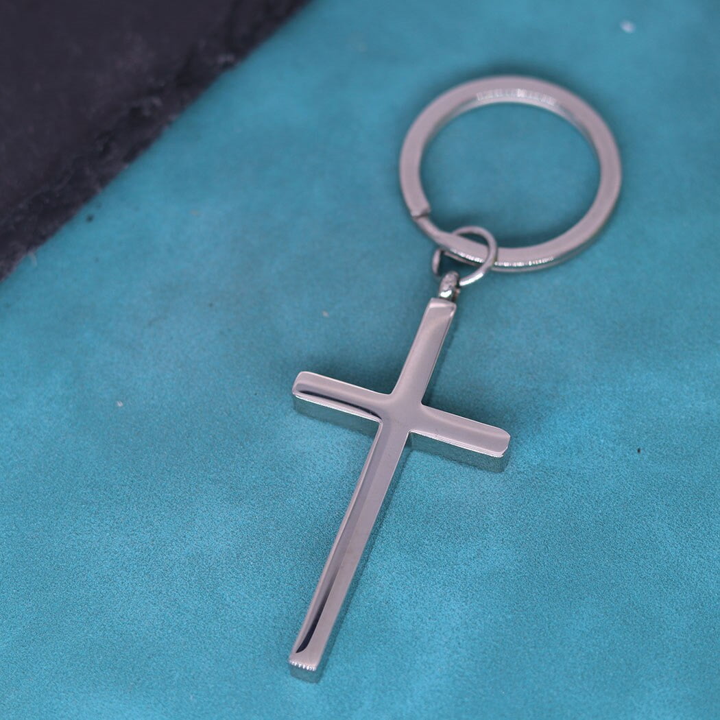 Religious Jesus Cross Pendant Keychain For Women Men Crucifix Aesthetic ...