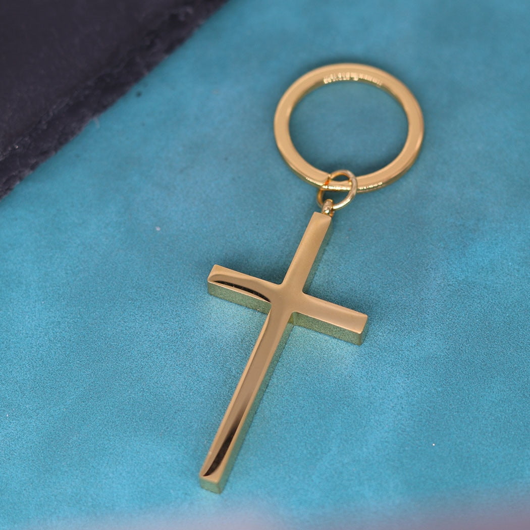 Religious Jesus Cross Pendant Keychain For Women Men Crucifix Aesthetic ...