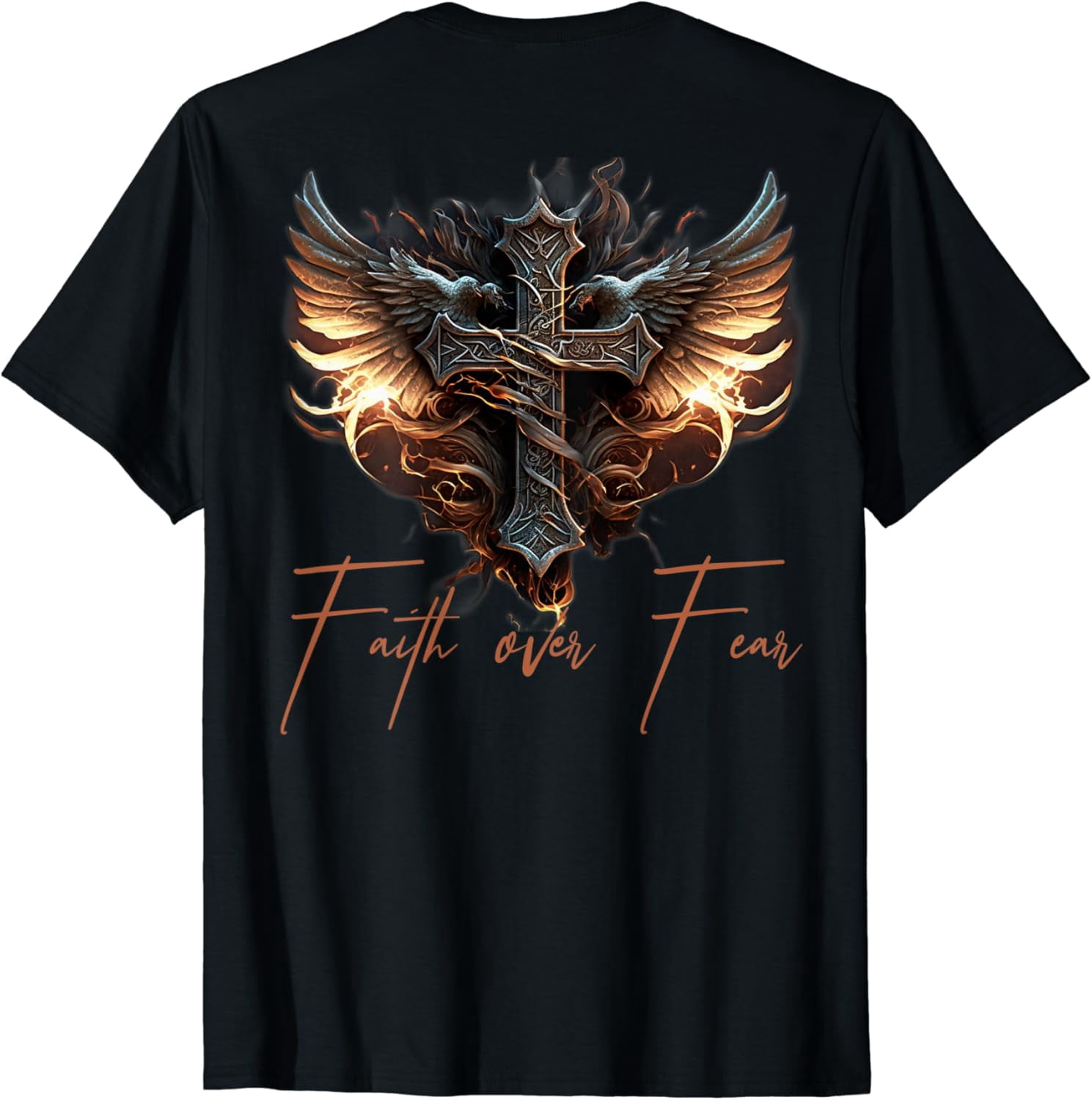 Religious Motorcycle Graphic Designs Print On Back - Walmart.com