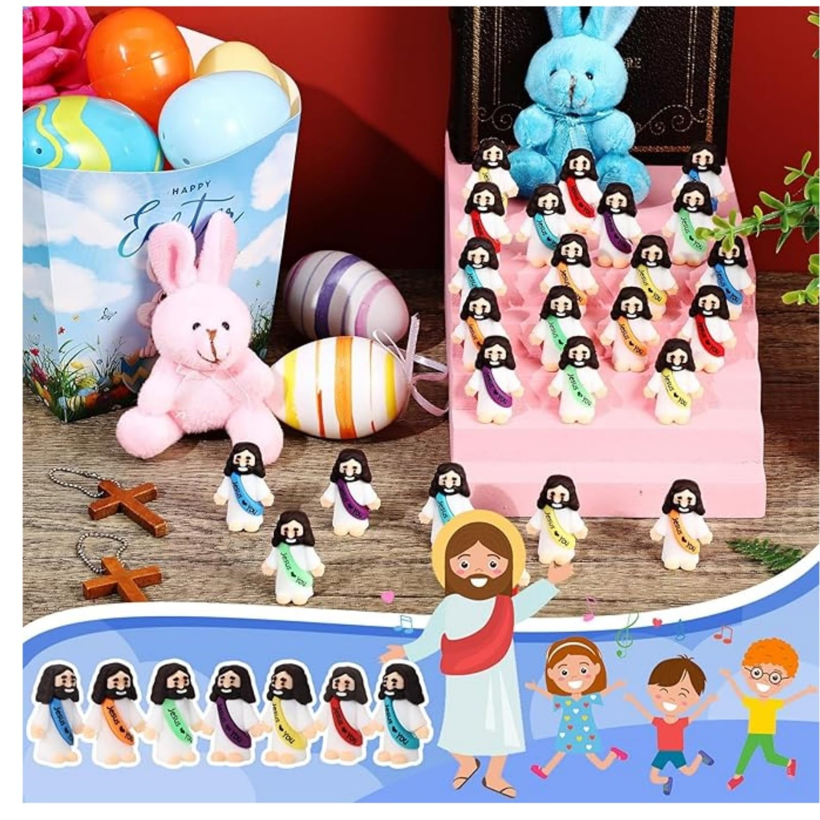 Religious Statues Christian Savior Dolls, 1 Piece Jesus Figurine, Small ...
