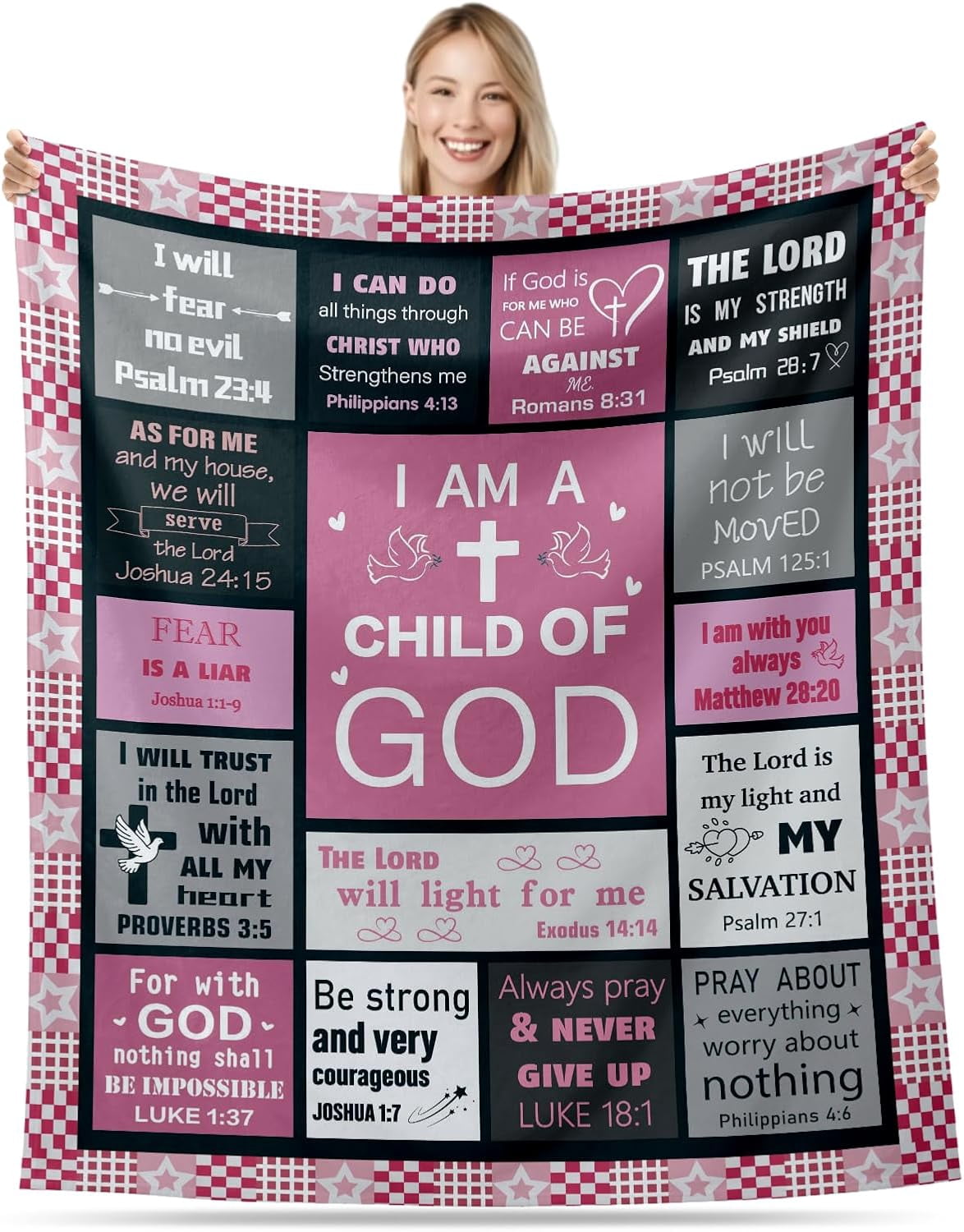 Religious Throw Blankets for Women Men Confirmation Gifts for Teenage ...