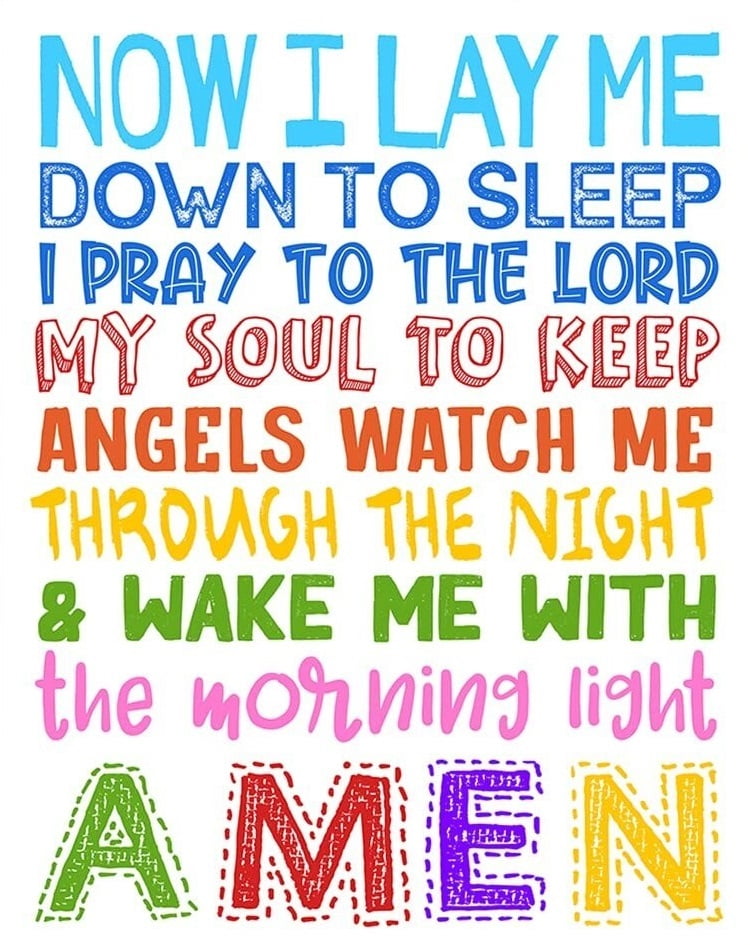 Religious Wall-Art & Decor - Cute Christian Gifts for Bedroom, Nursery ...