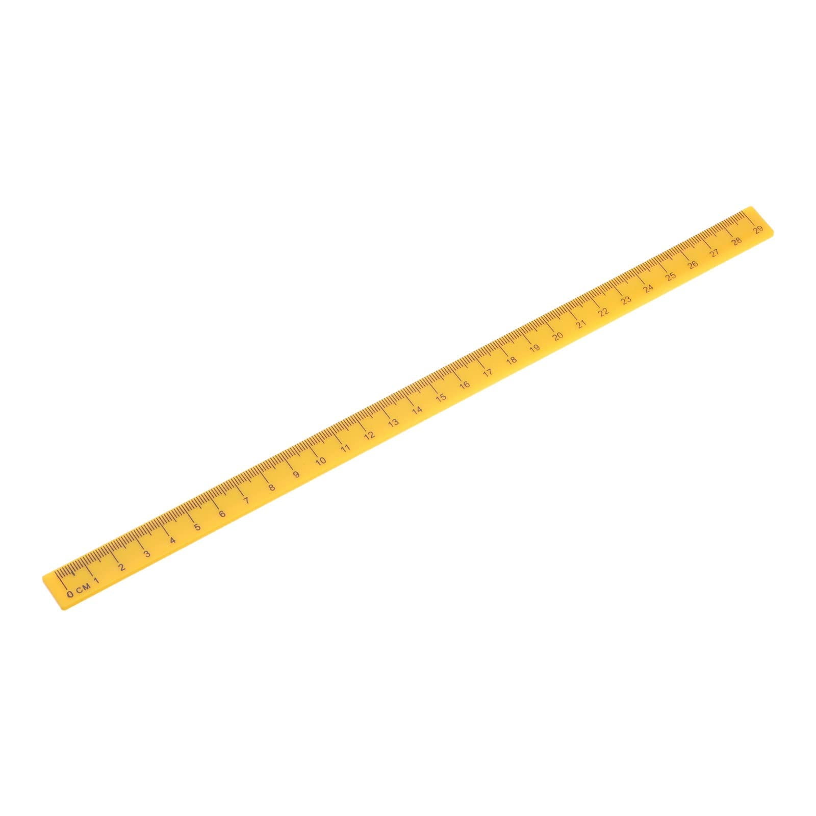 Relocy 29Cm Plastic Magnetic Ruler Yellow Tools on Sale and Clearance ...