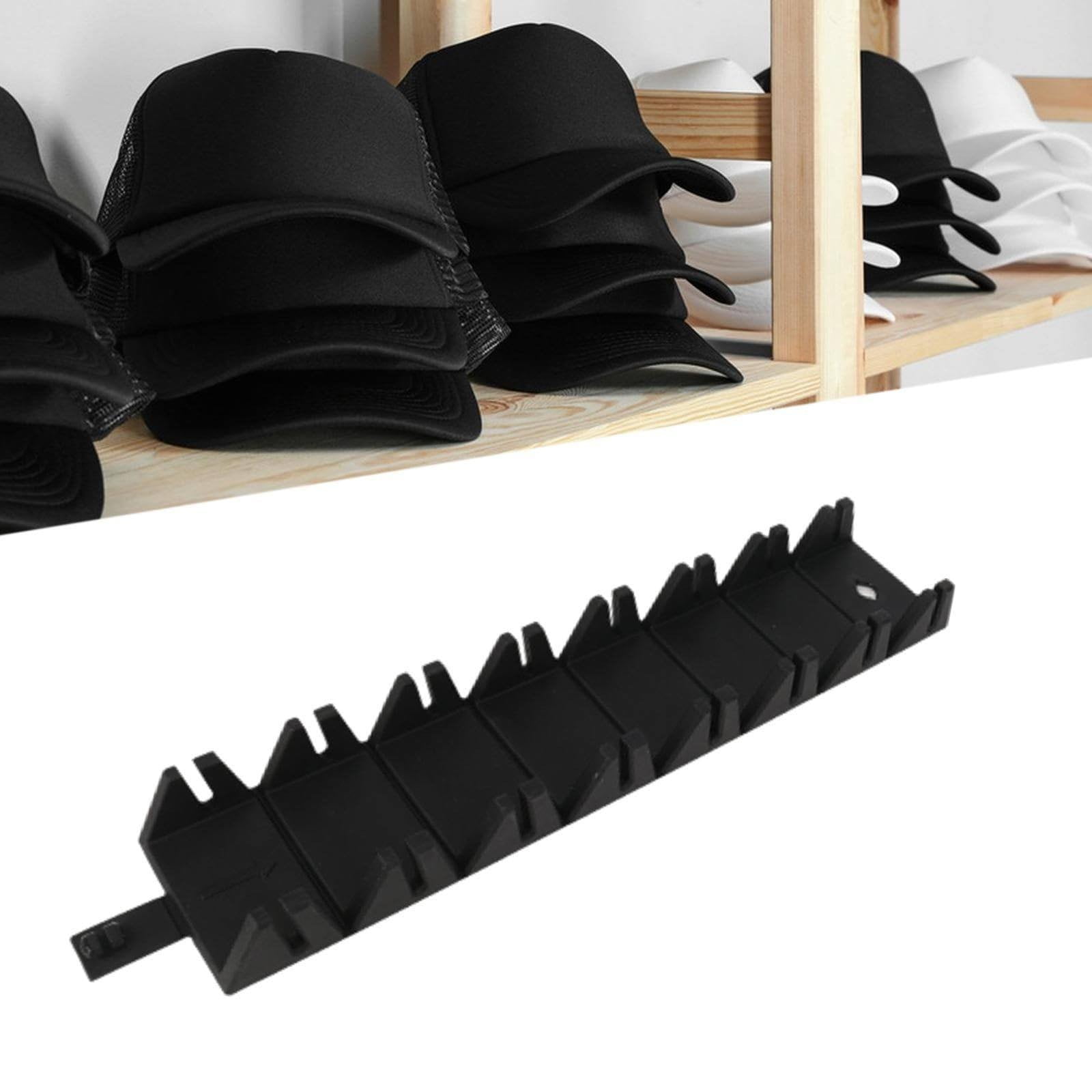 Relocy Baseball Cap Storage Rack Black, Hat Storage Organizer For ...