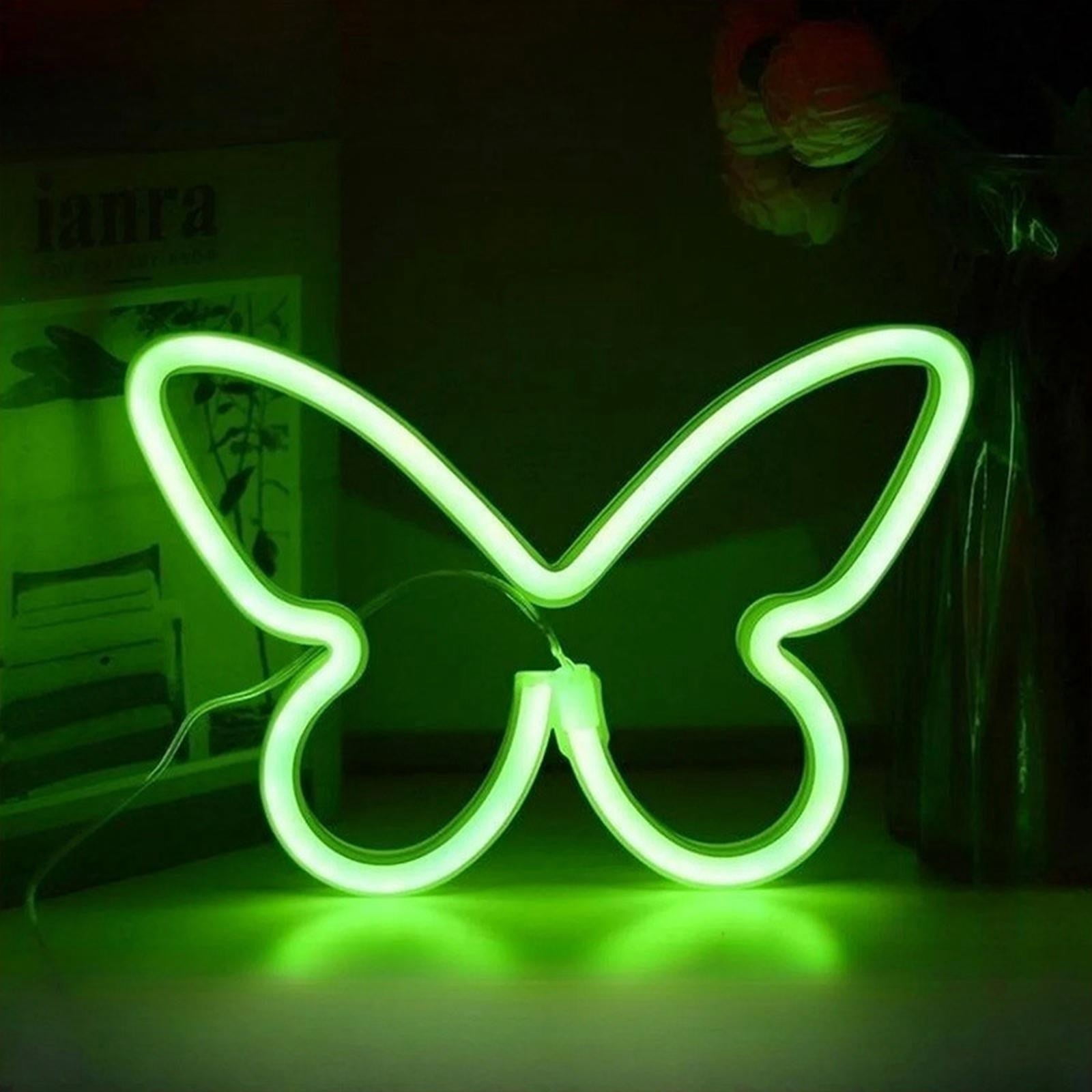 Relocy Clearance LED butterfly light, Butterfly Signs Light for Bedroom ...