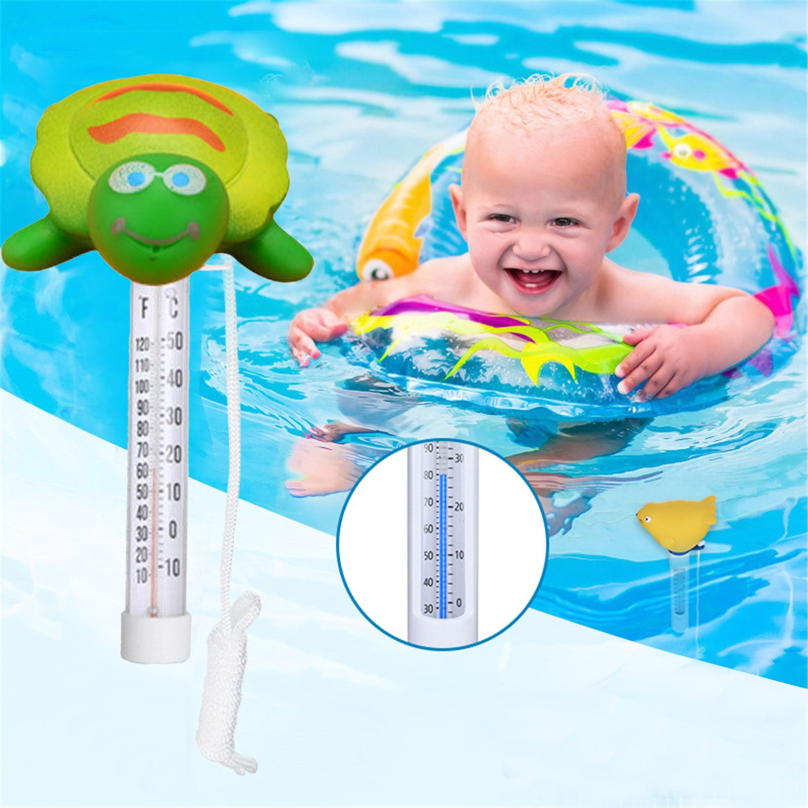 Relocy Crazy Clearance thermometer, Floating Pool Animal Hydrotherapy ...