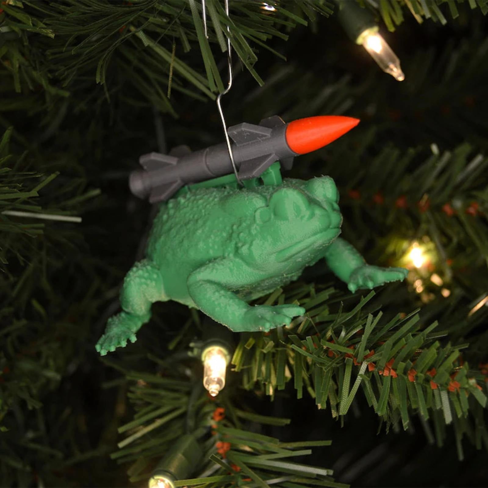 Relocy Missile Toad Holiday Decorations Christmas Missile Toad ...