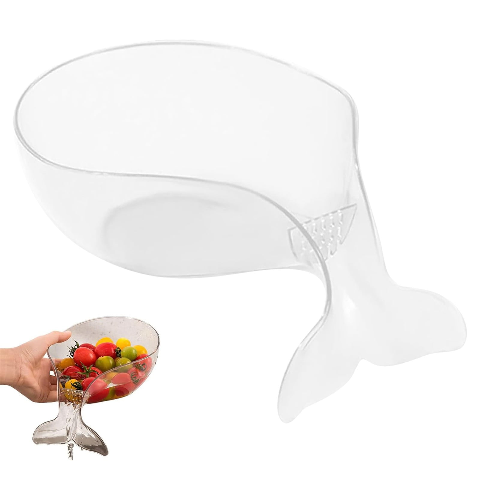 Relocy Multifunctional Transparent Drain Rack, With Integrated Drain ...