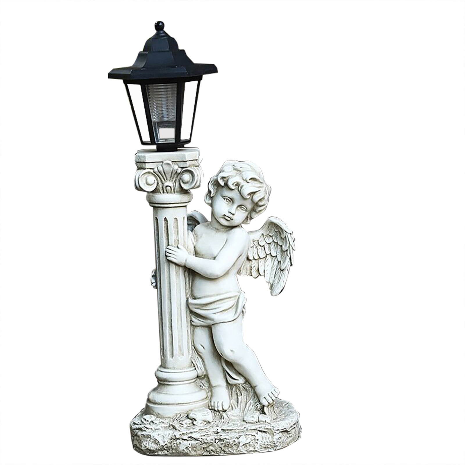 Relocy Roman Sun Column Angel Statue Memorial Lamp Right on Sale ...