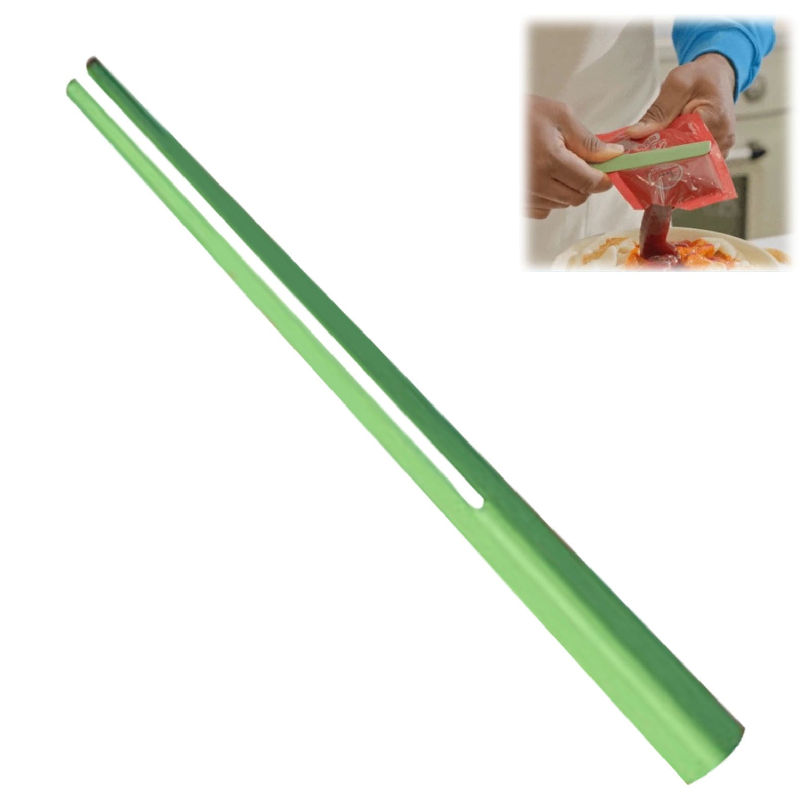 Relocy Sauce Packet Squeezer Green A - Efficient Kitchen Bag Squeezing ...