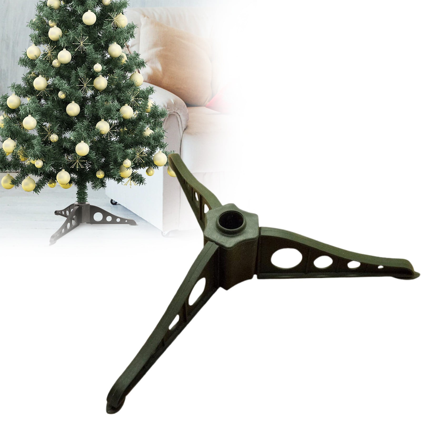 Relocy Special Sales Christmas Tree Base Stand Plastic Foot Stand