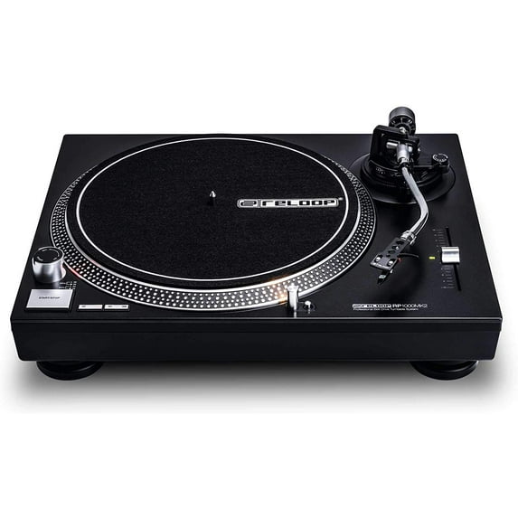Reloop RP-1000 MK2 Belt Drive DJ Record Player Turntable with Needle ...