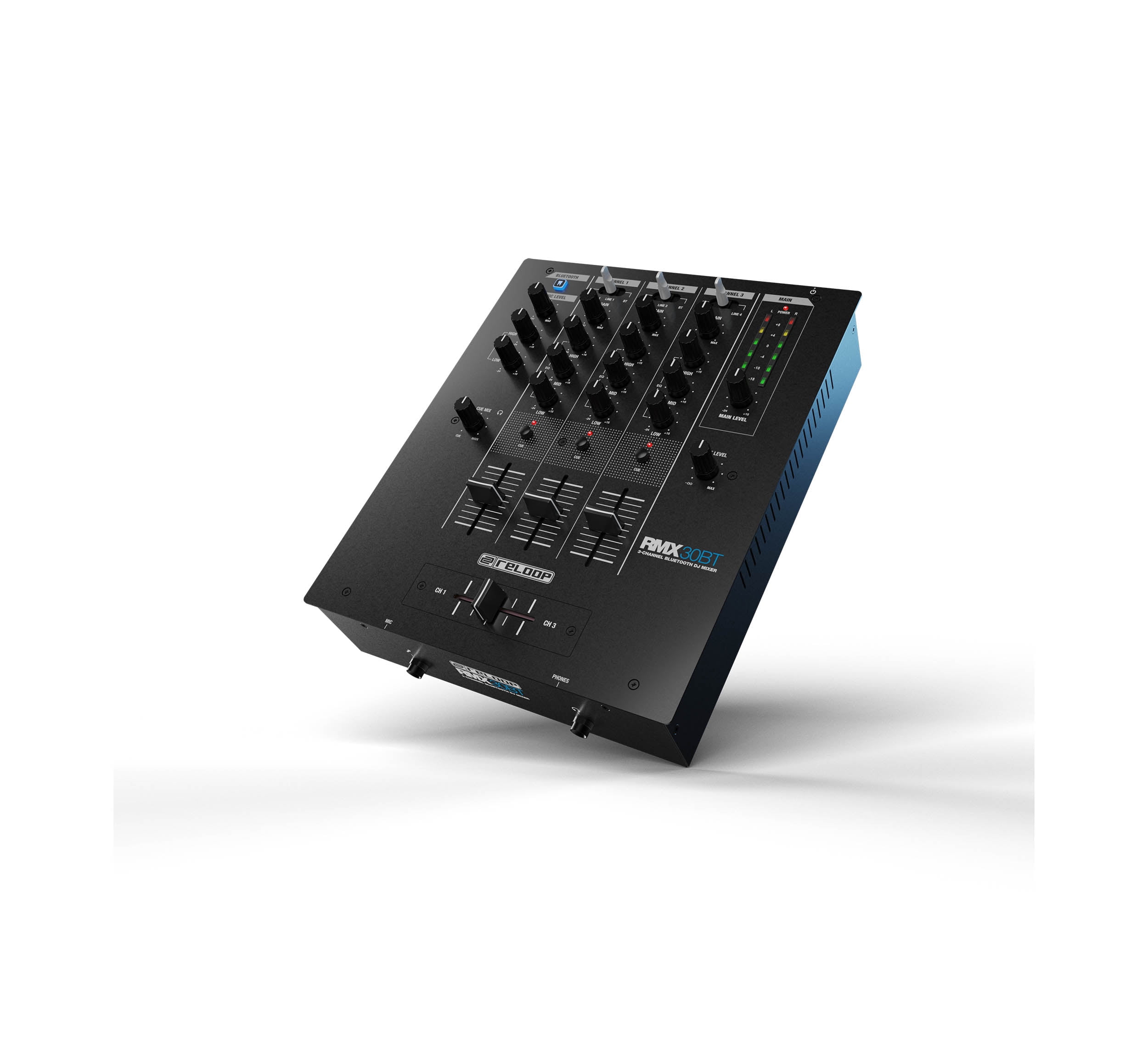 Reloop RMX-30 BT 3-Channel Bluetooth DJ Mixer with Bluetooth - Walmart.com