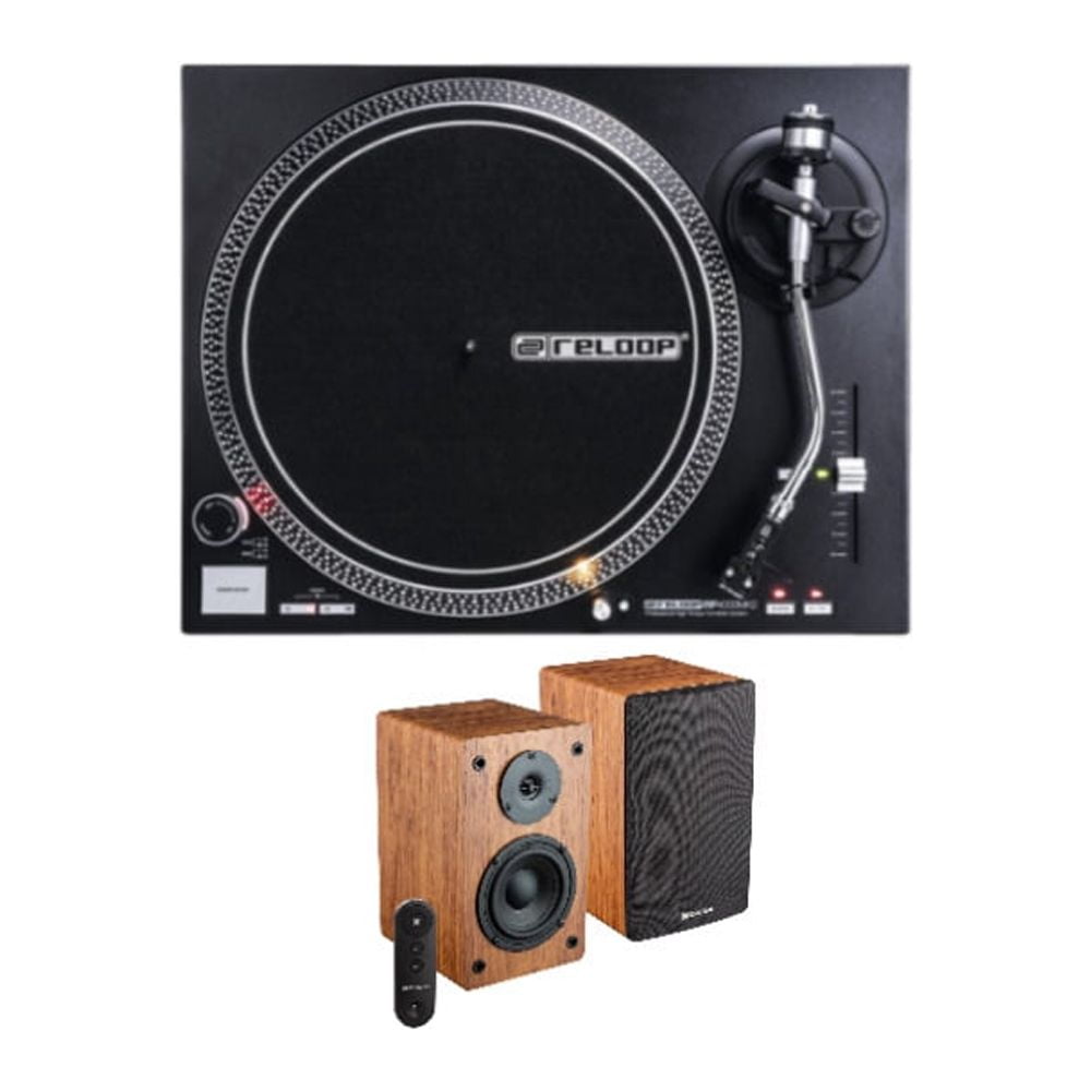 Reloop RP-4000 mk2 Direct Drive Turntable with Bluetooth Monitors ...