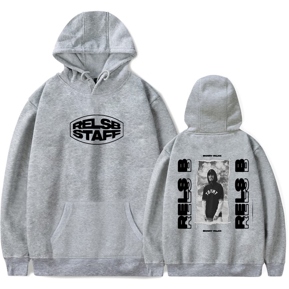 Rels B Rapper Merch Rels b Logo Hoodie Unisex long sleeves Trendy ...
