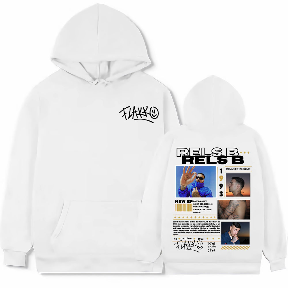 Rels B Skinny Flakk 2025 Tour Inspired 90s Retro Hoodie - Unisex Soft ...
