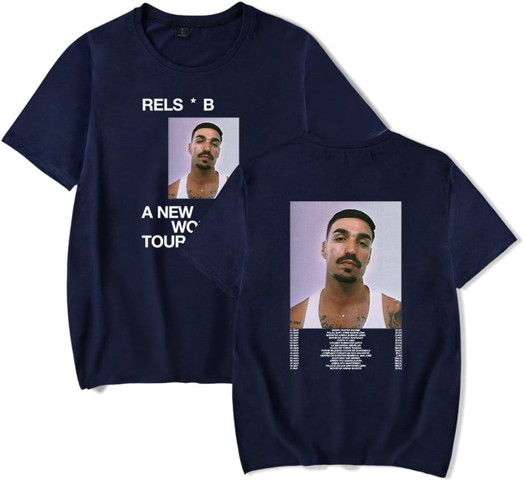 Rels B Tshirt New Star World Tour 2025 Merch for Men and Women Short ...