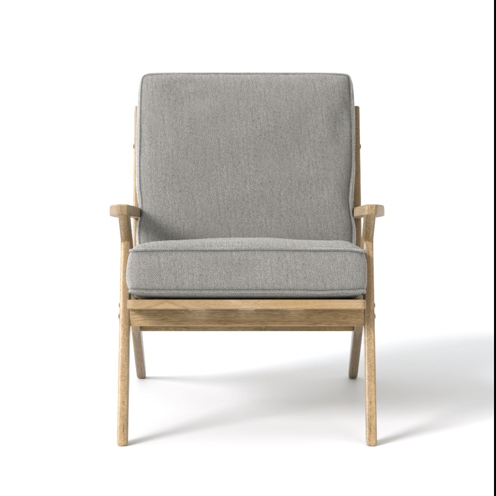 Relso Aria Accent Chair (Dove Gray ) - Walmart.com