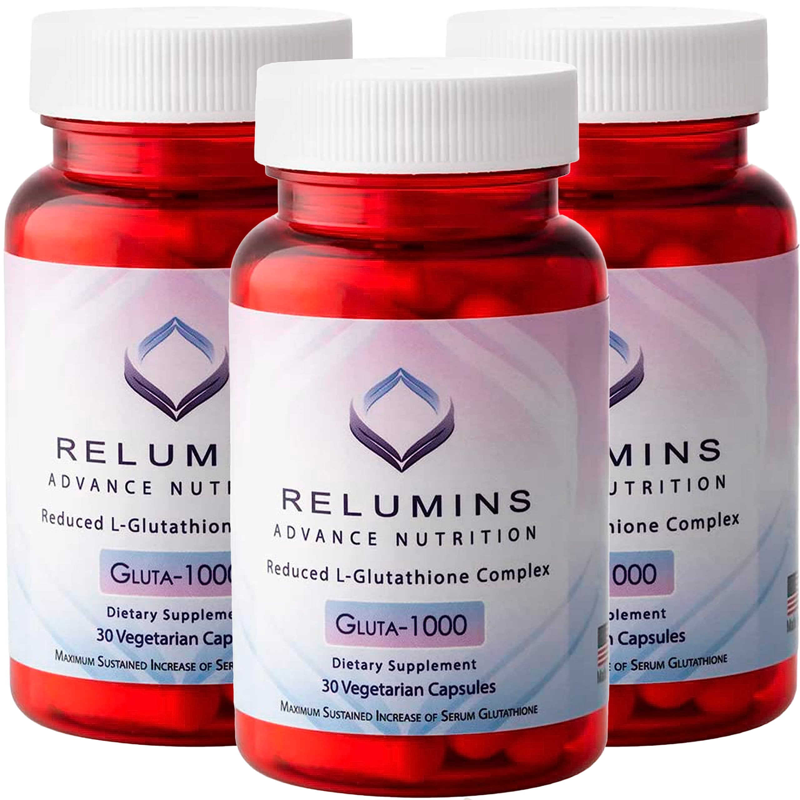 Relumins Whitening Skin Vitamin - 1000mg Reduced Glutathione ...