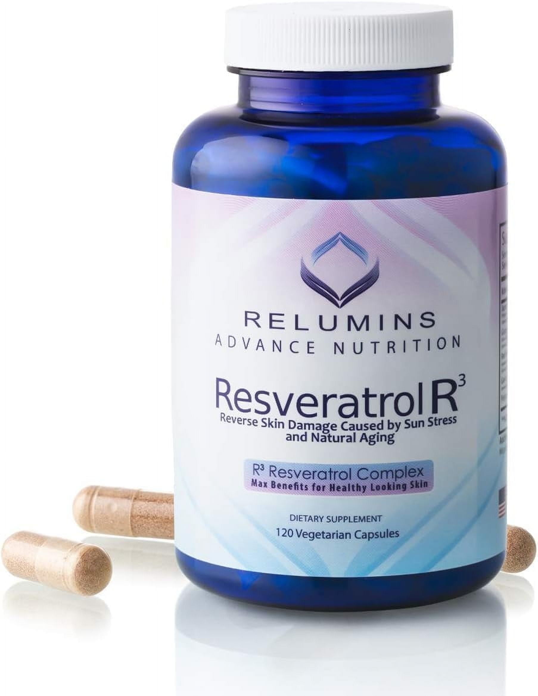 Relumins Resveratrol 600mg Supplement – High-Potency Antioxidant with ...