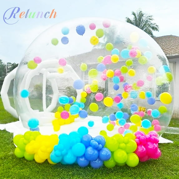 Relunch 10FT Commercial TPU Inflatable Balloon House with Blower& Pump ...