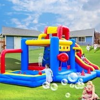 Relunch Inflatable Bounce House, Jump and Water Slide Bouncer with ...