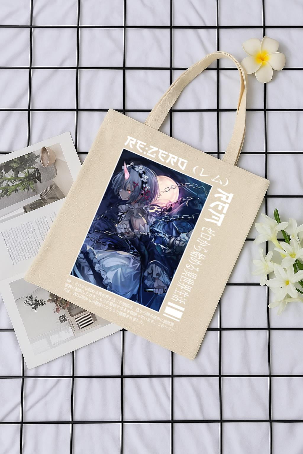 Rem Re Zero Bag, Emilia, Reinhard, Rem, Subaru, Anime Bag, Waifu ...