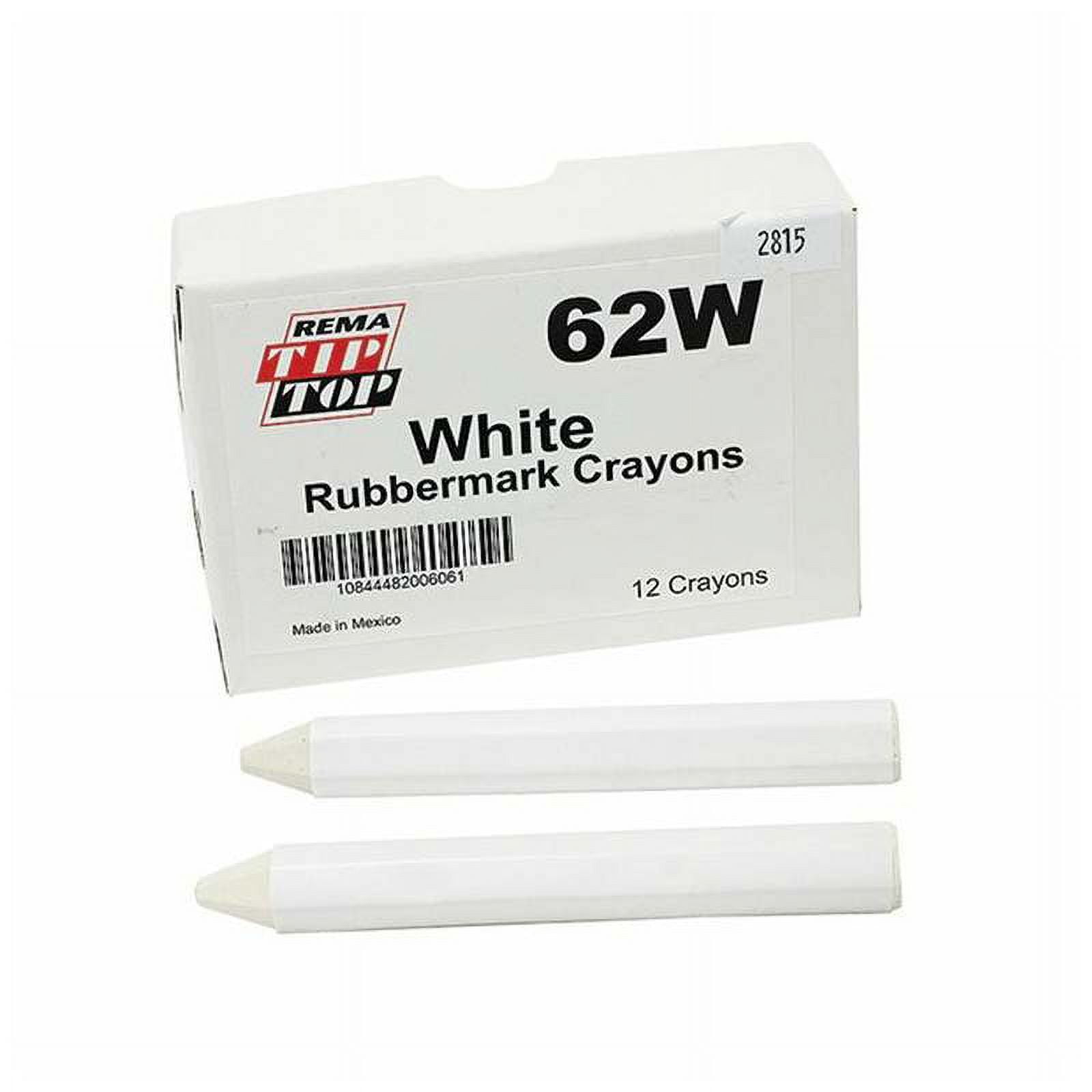 Rema 62W White Marking Crayon for Tire - 12 Pack - Walmart.com