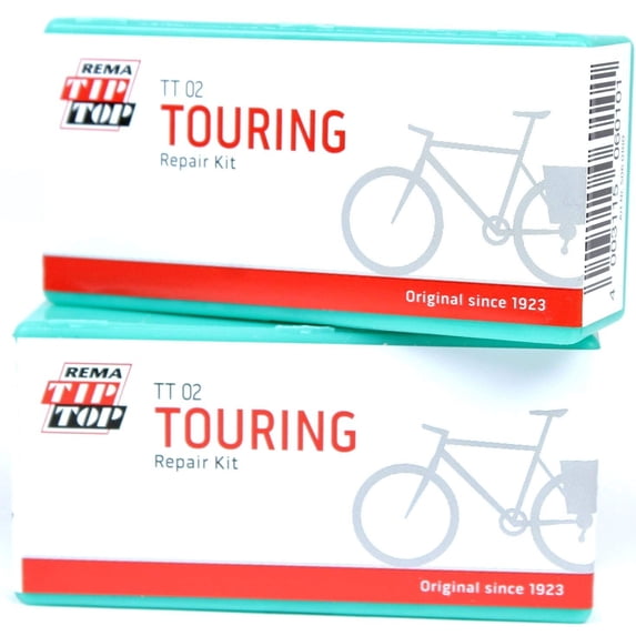 Rema Tip Top TT02 Touring Bicycle Tube Repair Patch Kits #22 Multipack ...