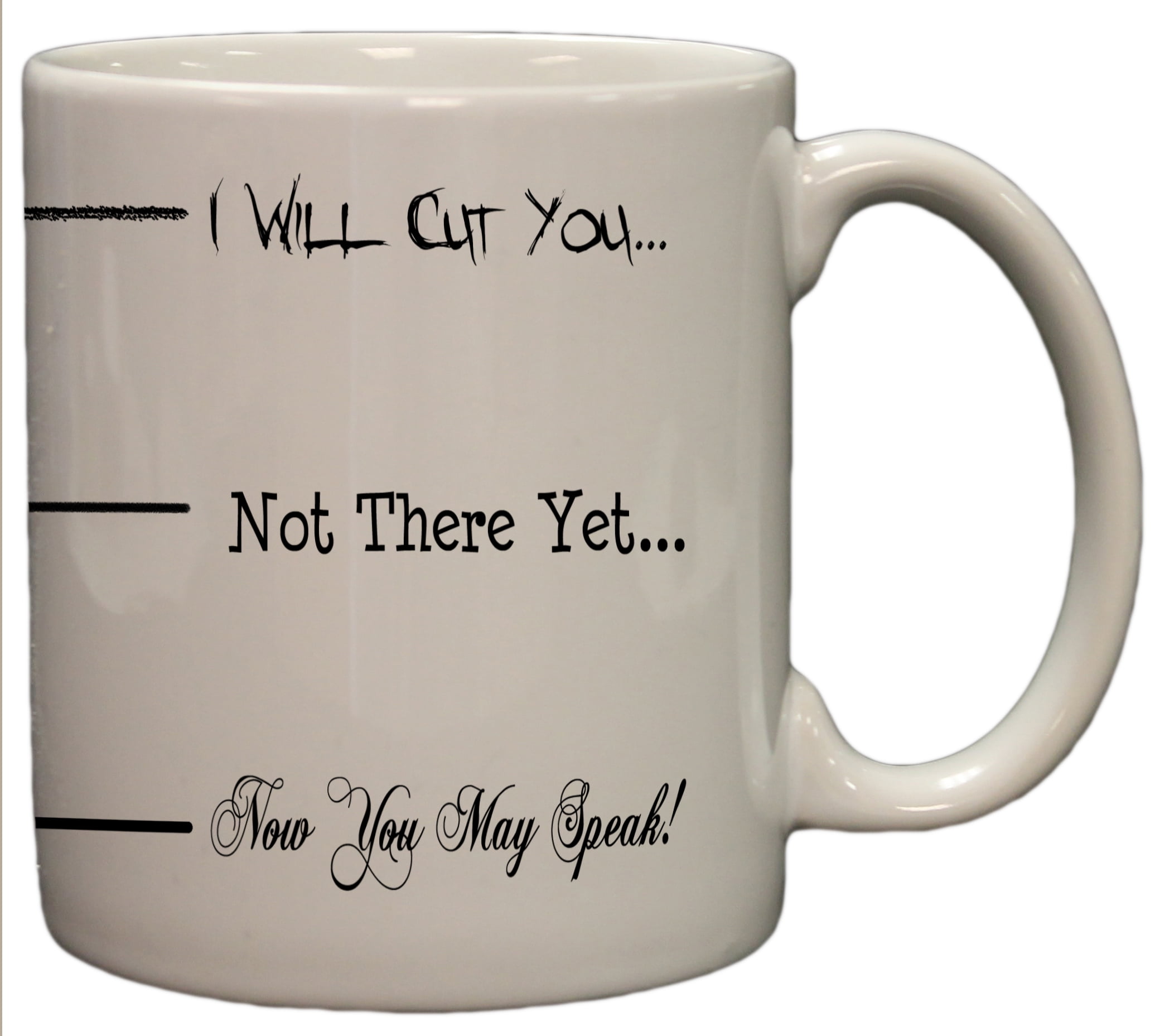 Lindas Gifts 11 oz Now You May Speak Ceramic Coffee Mug - Walmart.com