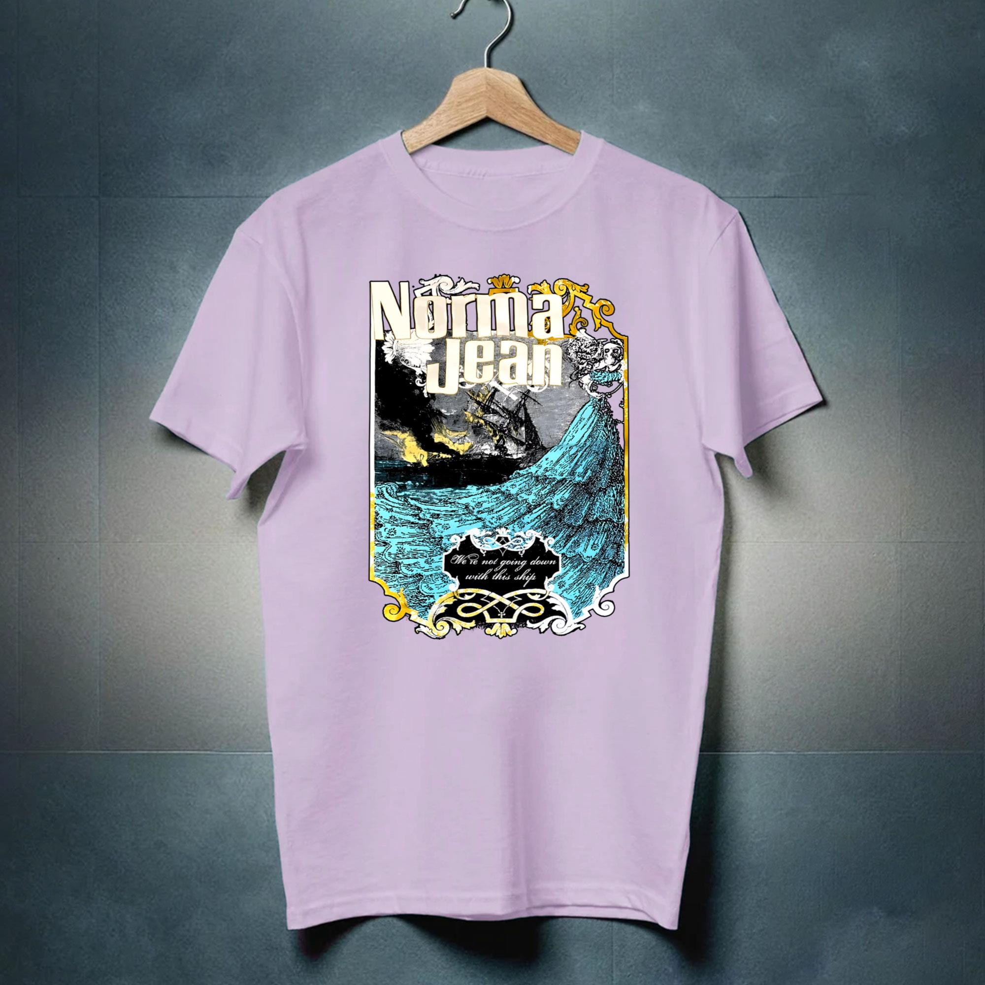 Remake Norma Jean band tee, we®re not going down with this ship TE6135 ...