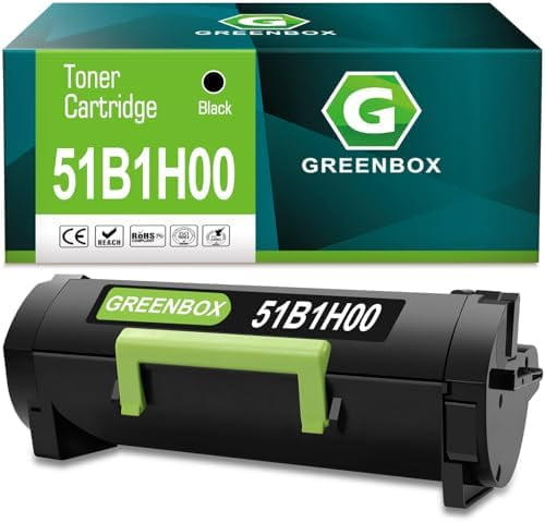 Remanufacture 51B1H00 High-Yield Toner Cartridge Replacement for ...