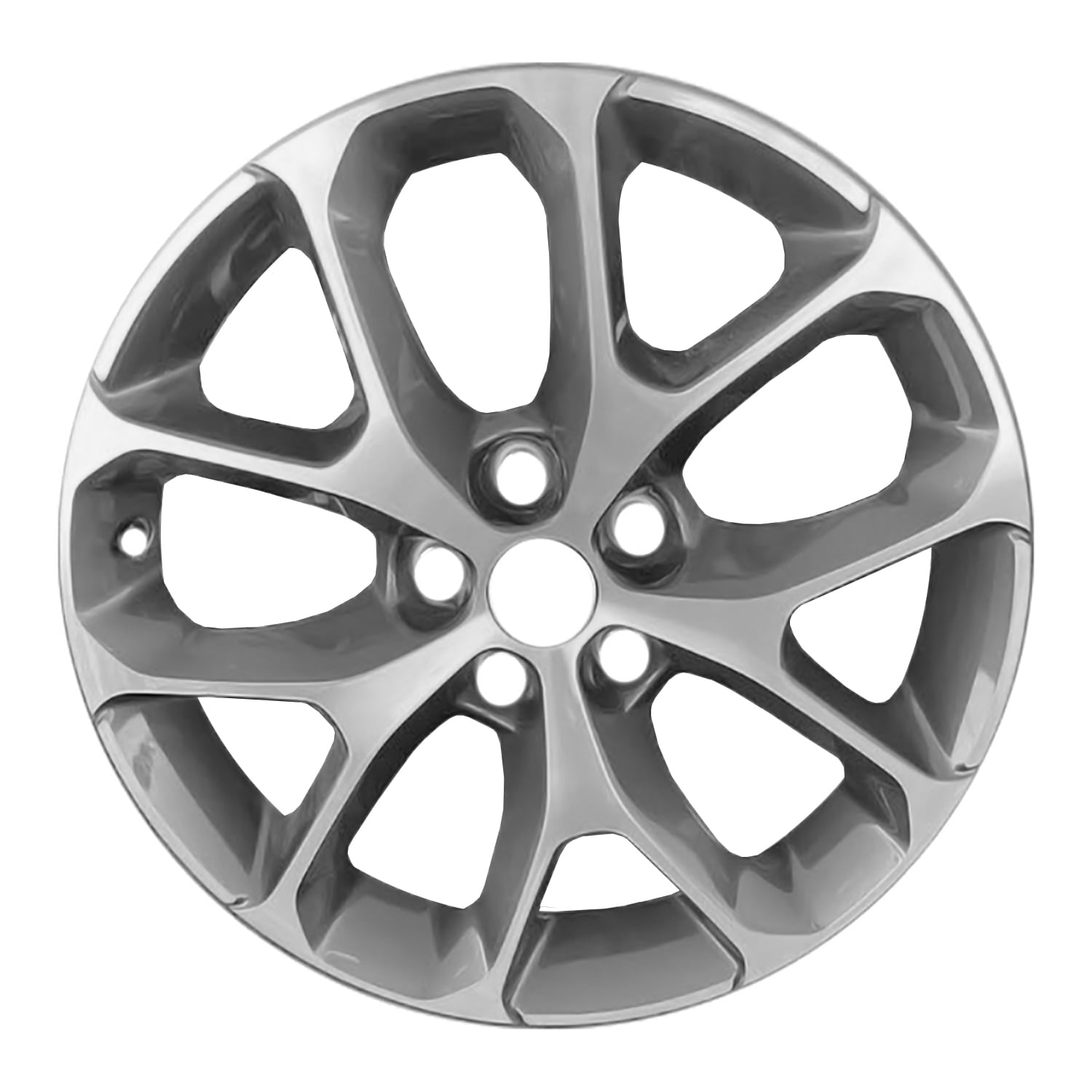 Remanufactured Machined and Painted Dark Charcoal Metallic Aluminum ...