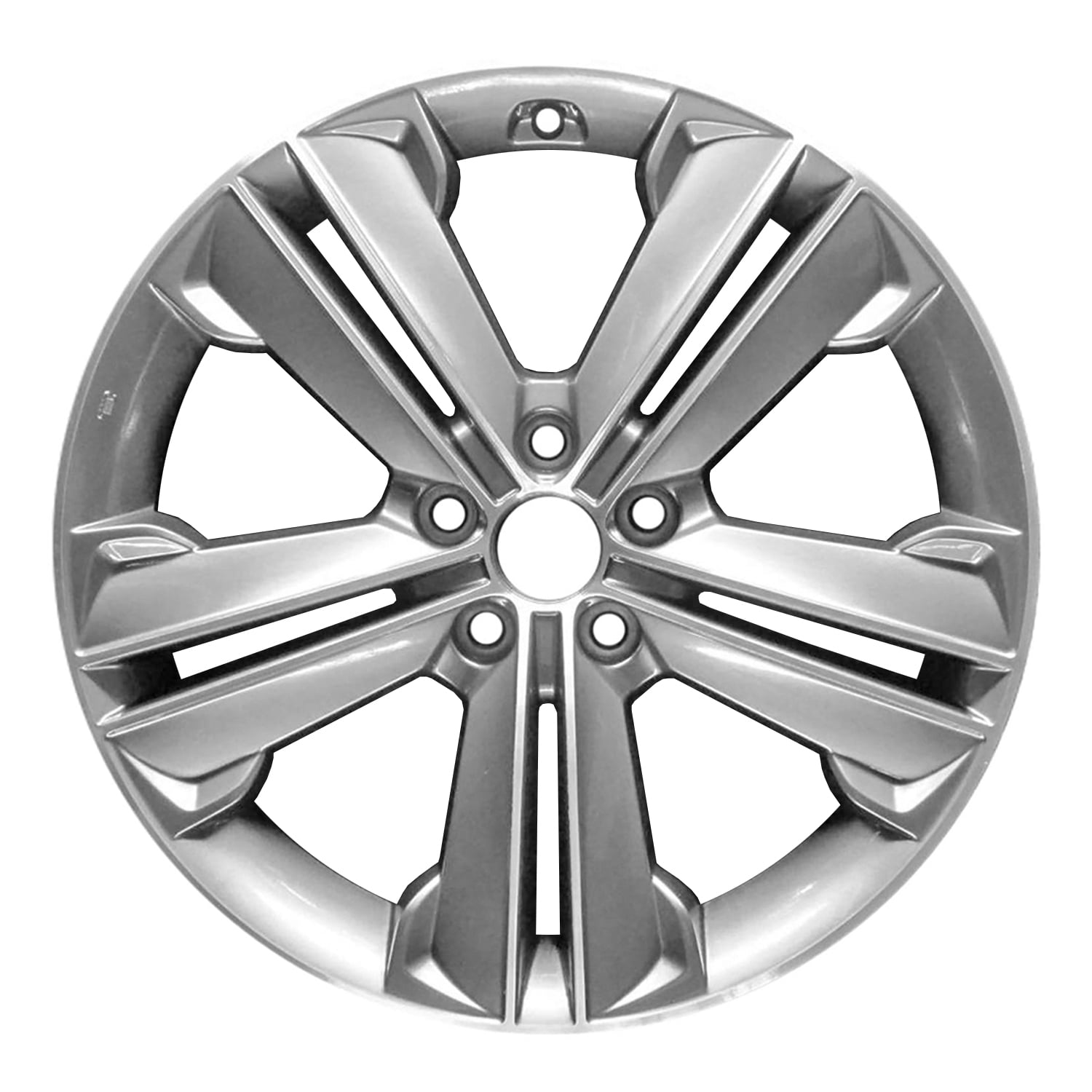 Remanufactured Machined and Painted Medium Charcoal Aluminum Wheel 19 x ...