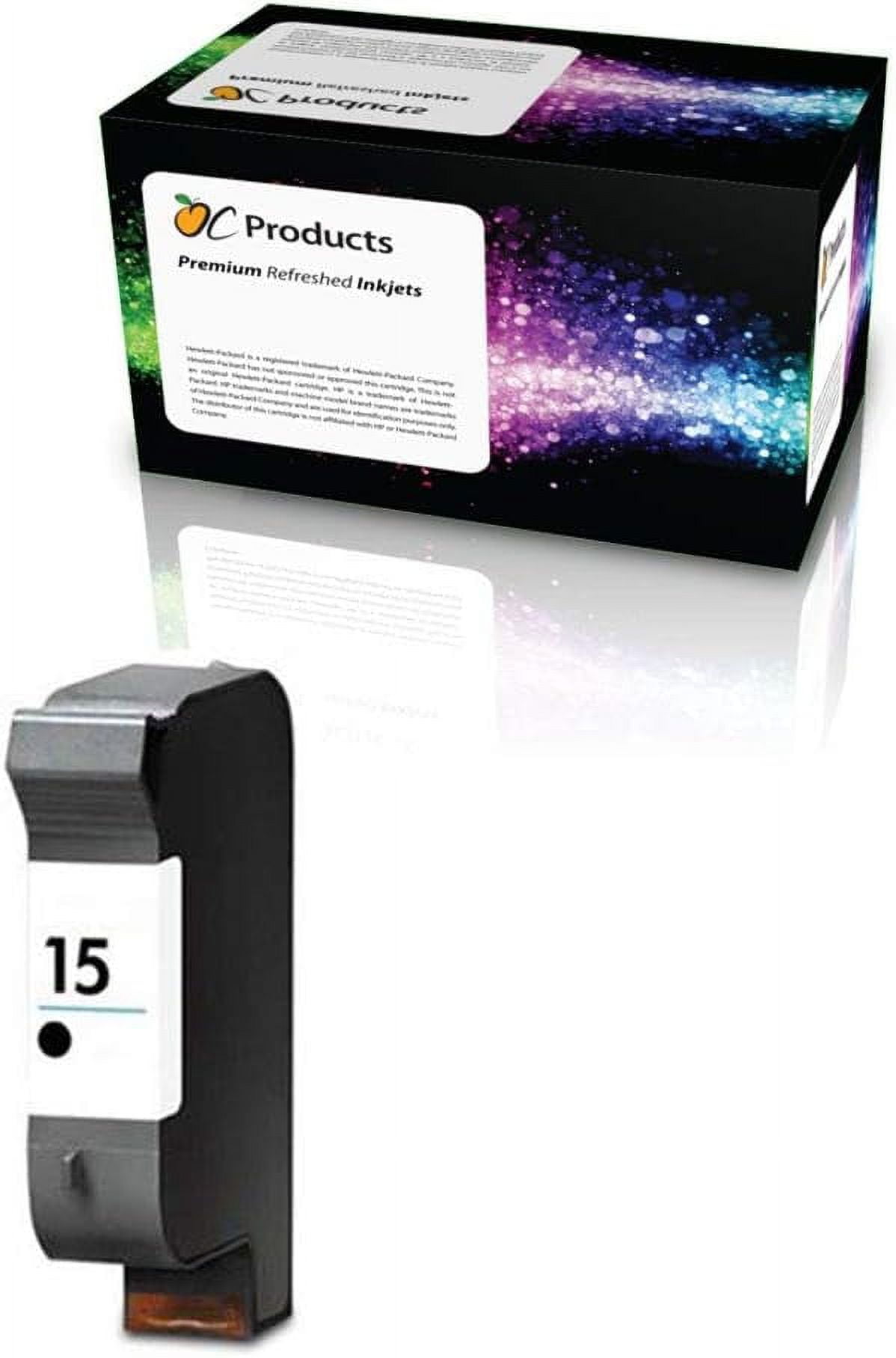 Remanufactured Compatible Ink Cartridge for HP 15 or for Deskjet 3810 ...