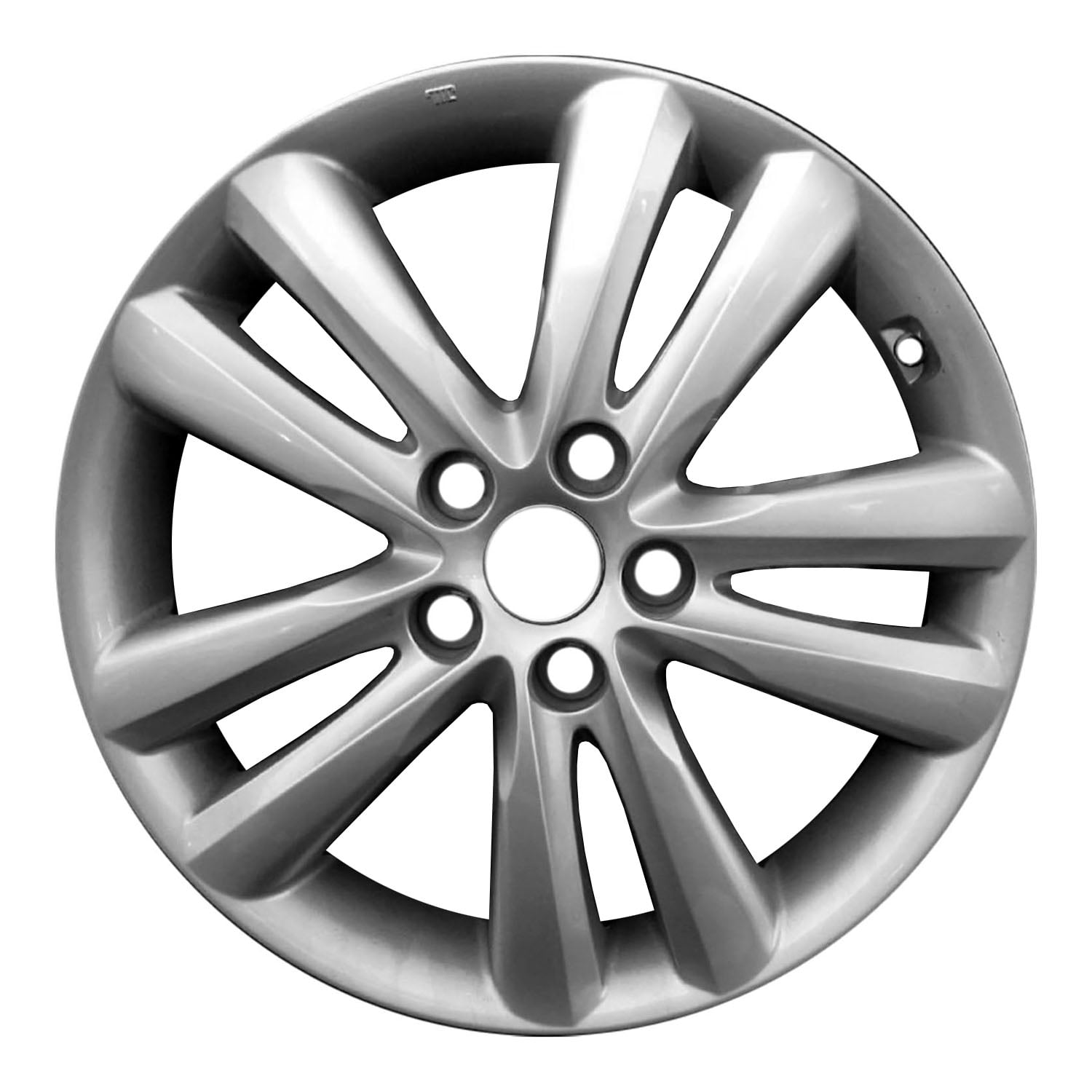 Remanufactured Painted Silver Aluminum Wheel 18 x 6.5 529102S310 fits ...